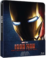 Iron Man Trilogy Blu-ray (SteelBook) (Italy)