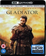 Gladiator 4K Blu-ray (4K Ultra HD + Blu-ray) (United Kingdom)