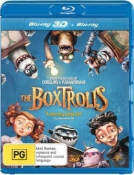 The Boxtrolls 3D Blu-ray (Blu-ray 3D + Blu-ray) (Australia)