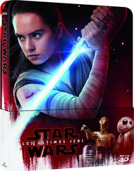 Star Wars: Episode VIII - The Last Jedi 3D Blu-ray (SteelBook) (Spain)