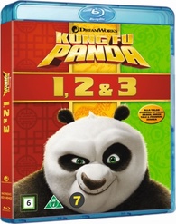 Kung Fu Panda 1-3 Blu-ray (Sweden)