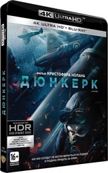Dunkirk 4K Blu-ray (Дюнкерк 4K) (Russia)