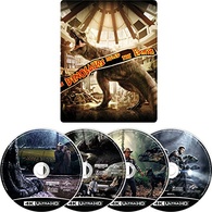 Jurassic Park Collection 4K Blu-ray (Amazon Exclusive SteelBook) (Japan)