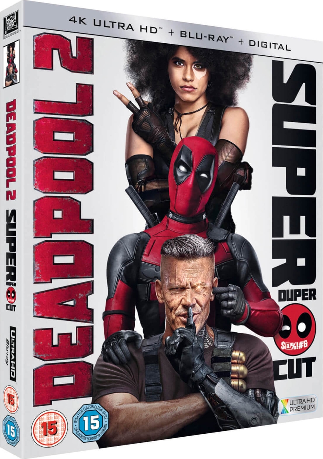 Deadpool 2 4K Blu-ray Release Date September 17, 2018 (Super Duper $@%!#& Cut) (United Kingdom)