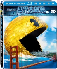 Pixels 3D Blu-ray (SteelBook) (Taiwan)