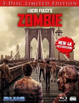 Zombie Blu-ray (Zombi 2 / Zombie Flesh Eaters / 4K Remaster / Cover A ...