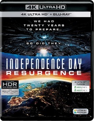 Independence Day: Resurgence 4K Blu-ray (4K Ultra HD + Blu-ray) (India)
