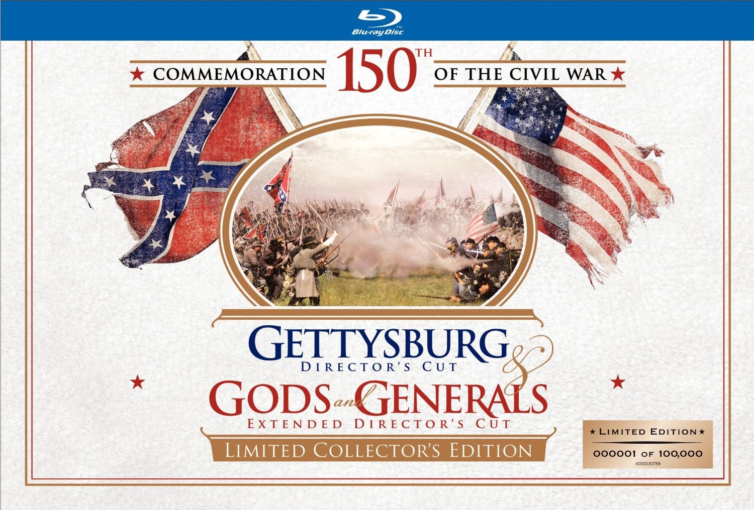 Amazon Blu-ray Deal of the Week: Gettysburg & Gods and Generals Limited ...