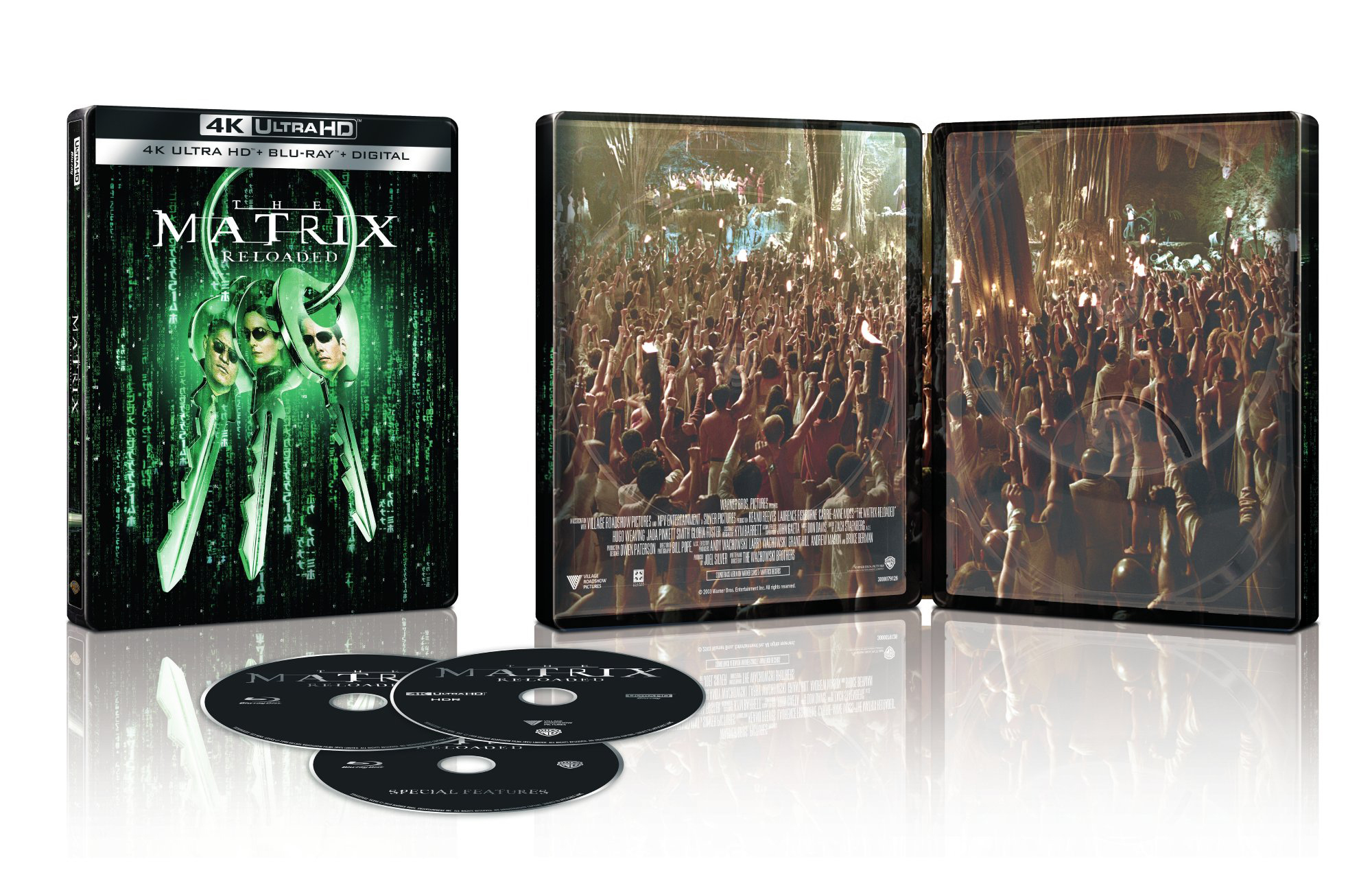 The Matrix Reloaded 4K Blu-ray Release Date October 30, 2018 (Best Buy ...