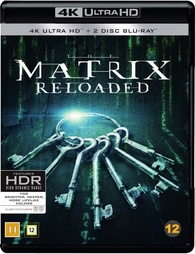 The Matrix Reloaded 4K Blu-ray (4K Ultra HD + Blu-ray) (Denmark)
