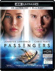 Passengers 4K Blu-ray (UHD + BD) (India)