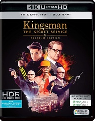 Kingsman: The Secret Service 4K Blu-ray (4K Ultra HD + Blu-ray) (India)