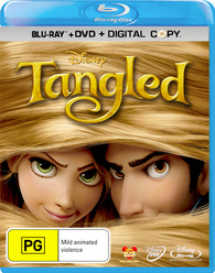 Tangled Blu-ray (Blu-ray + DVD + Digital HD) (Australia)