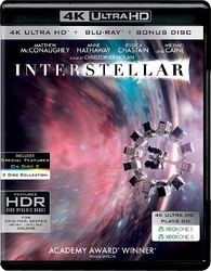 Interstellar 4K Blu-ray (星際效應) (Taiwan)