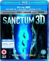 Sanctum 3D Blu-ray (Blu-ray 3D + Blu-ray + Digital) (United Kingdom)