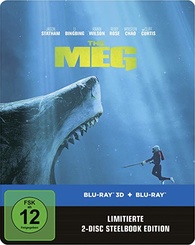 The Meg 3D Blu-ray (Amazon Exclusive SteelBook) (Germany)