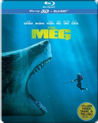 The Meg 3D Blu-ray (SteelBook) (India)