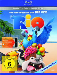 Rio Blu-ray (Blu-ray + DVD + Digital) (Germany)