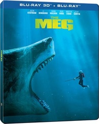 The Meg 3D Blu-ray (SteelBook) (Portugal)