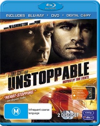 Unstoppable Blu-ray (Blu-ray + DVD + Digital HD) (Australia)