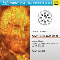 Haydn: String Quartets Op. 77, 103, 42 Blu-ray (Blu-ray Audio / The Auryn Series Vol. 14 ...