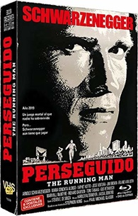 The Running Man Blu-ray (VHS retro packaging) (Spain)