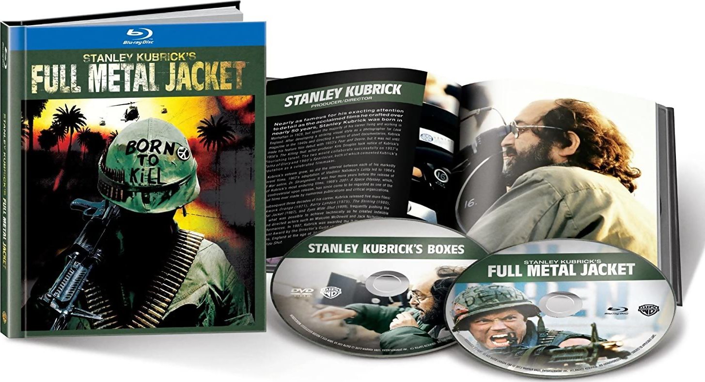 Full Metal Jacket Blu-ray Release Date August 7, 2012 (DigiBook) Full Metal Jacket Blu-ray Release Date August 7, 2012 (DigiBook)