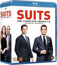 Suits: Seasons 1-9 Blu-ray (Denmark)