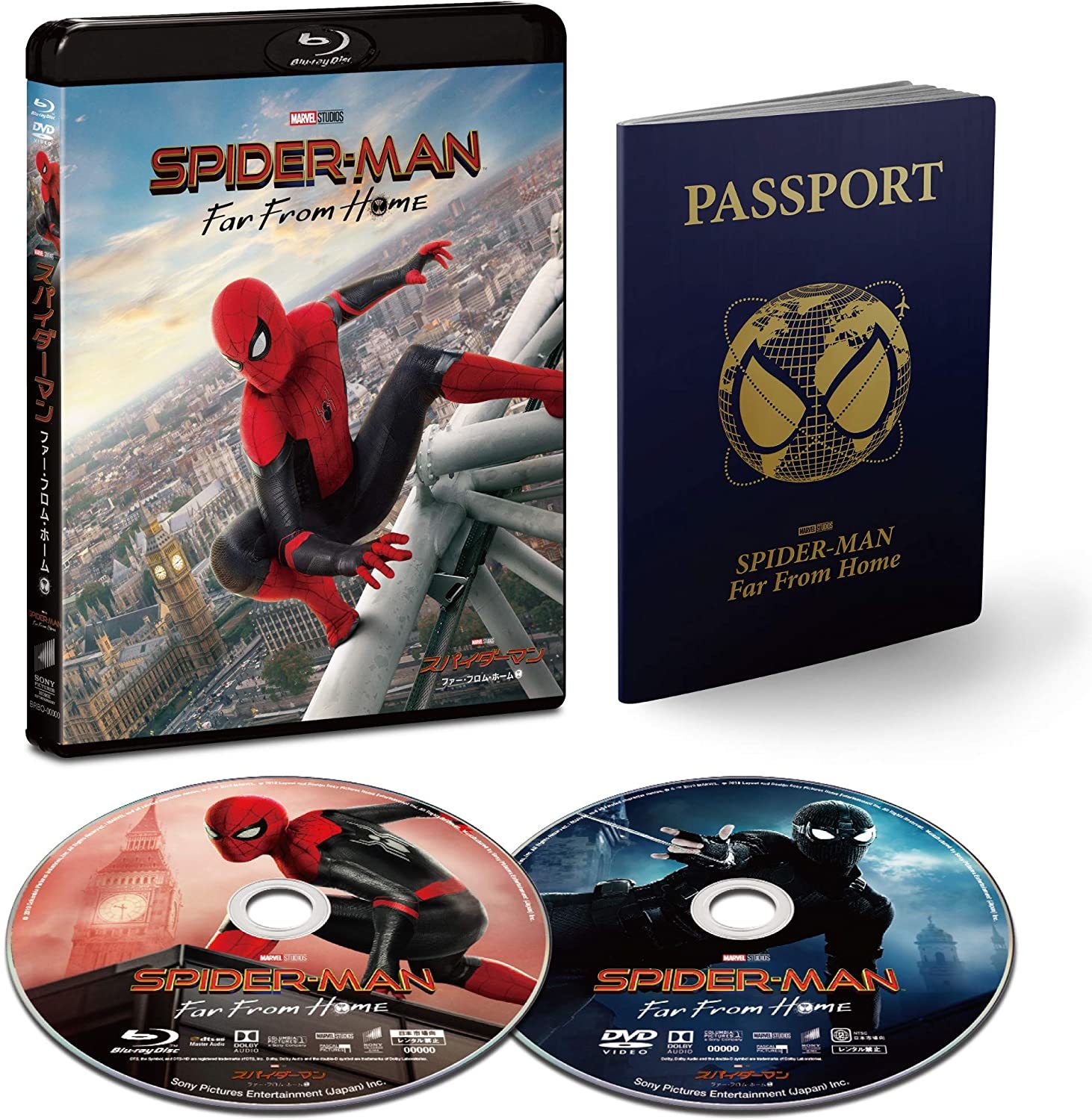 Spider-Man: Far from Home Blu-ray Release Date December 4, 2019 (スパイダーマン:ファー・フロム・ホーム ブルーレイ&DVD ...