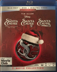 The Santa Clause: 3-Movie Collection Blu-ray (Disney Movie Club ...