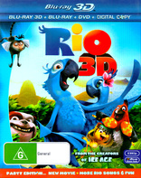 Rio 3D Blu-ray: Party Edition (Australia)