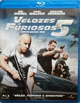 Fast Five Blu-ray (Velozes e Furiosos 5: Operação Rio) (Brazil)
