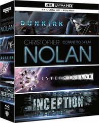 Christopher Nolan 3-Film Collection 4K Blu-ray Release Date November 22 ...
