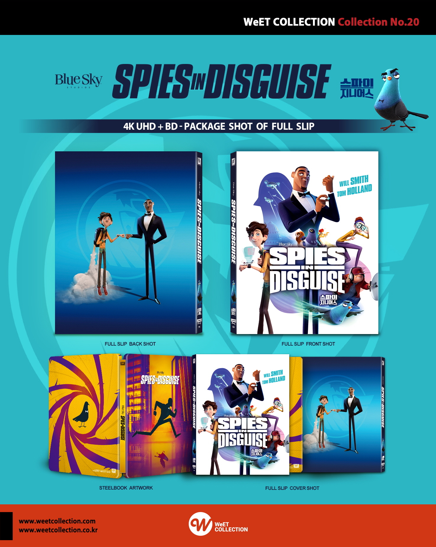 Spies in Disguise 4K Blu-ray Release Date May 6, 2020 (WeET Collection ...