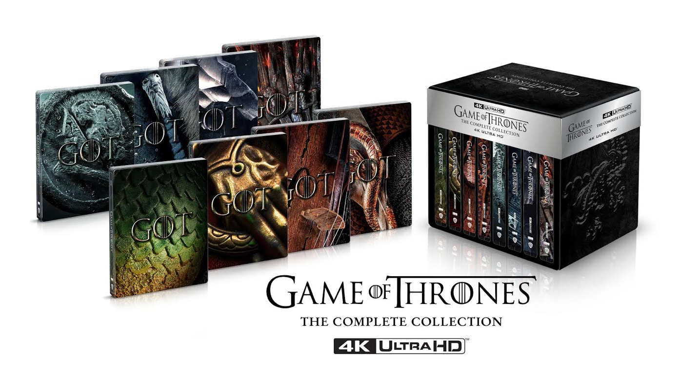 Game Of Thrones The Complete Collection 4k Blu Ray Release Date