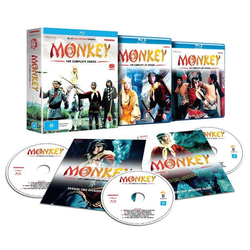 Monkey Blu-ray Release Date October 7, 2020 (Saiyûki) (Australia)