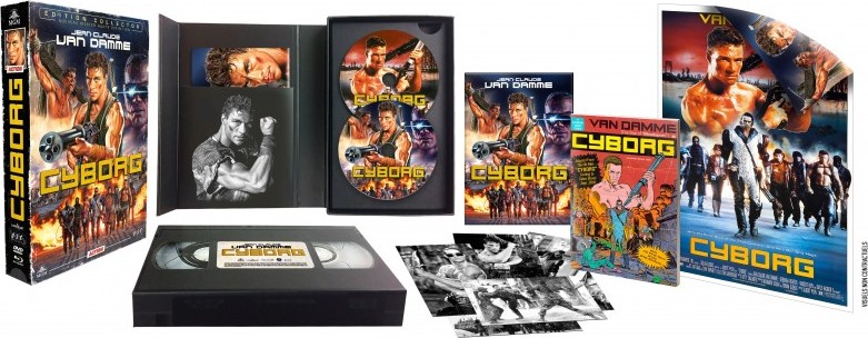 Cyborg Blu-ray Release Date December 2, 2020 (VHS retro packaging) (France)