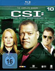 CSI: Crime Scene Investigation: The Complete Season 10 Blu-ray (Germany)