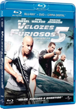 Fast Five Blu-ray (Velozes e Furiosos 5: Operação Rio) (Brazil)