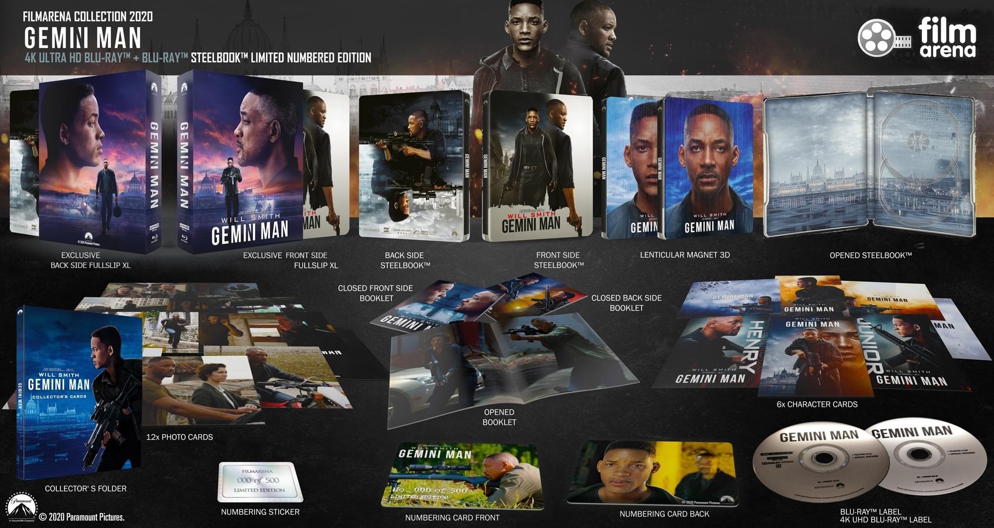 Gemini Man 4K Blu-ray Release Date February 17, 2020 (FilmArena ...