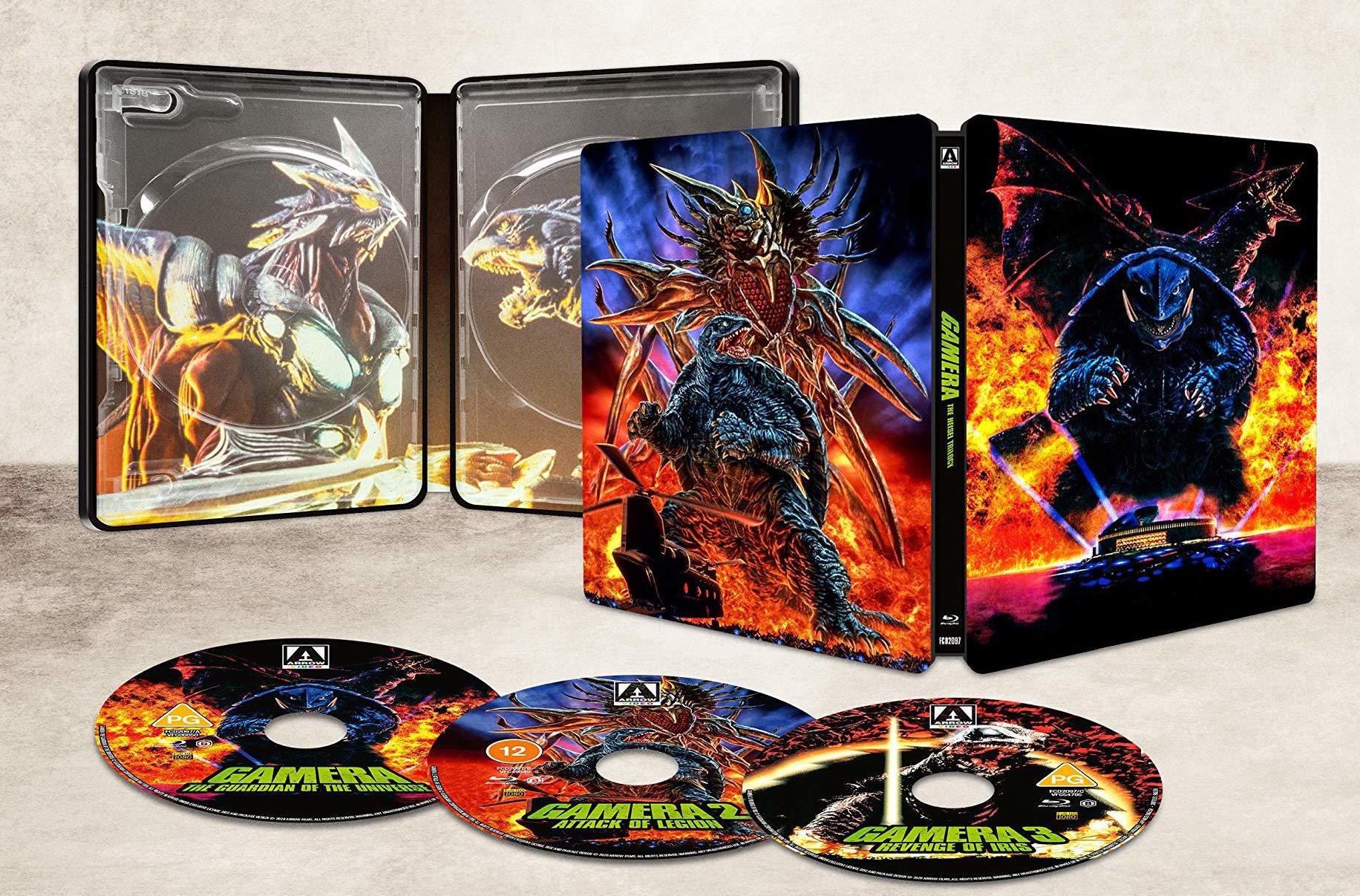 Gamera - The Heisei Trilogy Blu-ray Release Date January 25, 2021 (SteelBook) (United Kingdom)