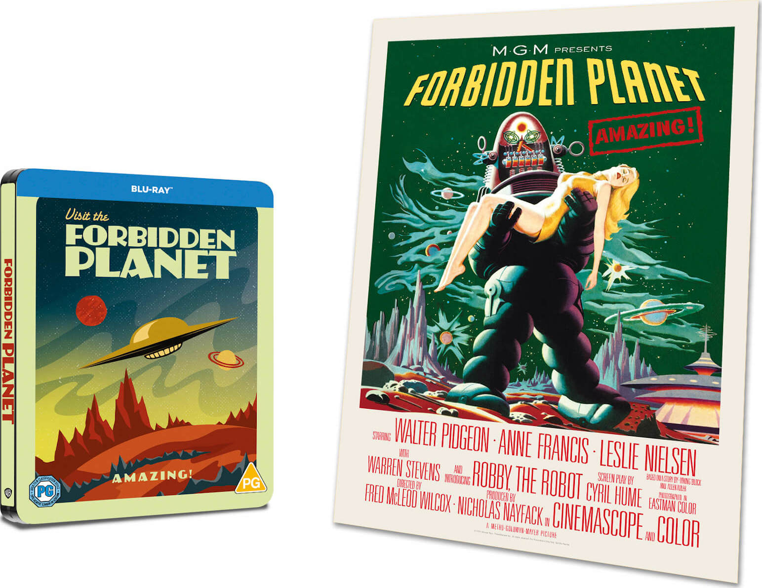 Forbidden Planet Blu Ray Release Date March 1 2021 Zavvi Exclusive