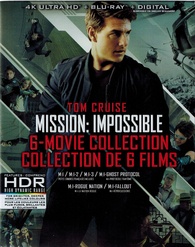 Mission: Impossible - 6-Movie Collection 4K Blu-ray (4K Ultra HD + Blu ...