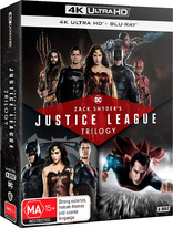Zack Snyder's Justice League Trilogy 4K Blu-ray (Man of Steel / Batman v Superman / Justice ...