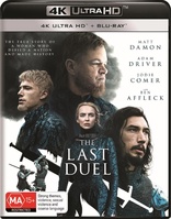 The Last Duel 4K Blu-ray (4K Ultra HD + Blu-ray) (Australia)