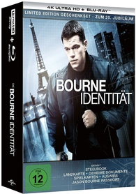The Bourne Identity 4K Blu-ray (SteelBook) (Germany)