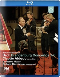 Bach: Brandenburg Concertos 1-6 Blu-ray (Orchestra Mozart - Claudio Abbado)
