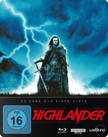 Highlander 4K Blu-ray (SteelBook) (Germany)