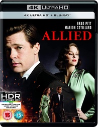 Allied 4K Blu-ray (4K Ultra HD + Blu-ray) (United Kingdom)