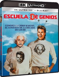 Real Genius 4K Blu-ray (Escuela de Genios 4K) (Spain)